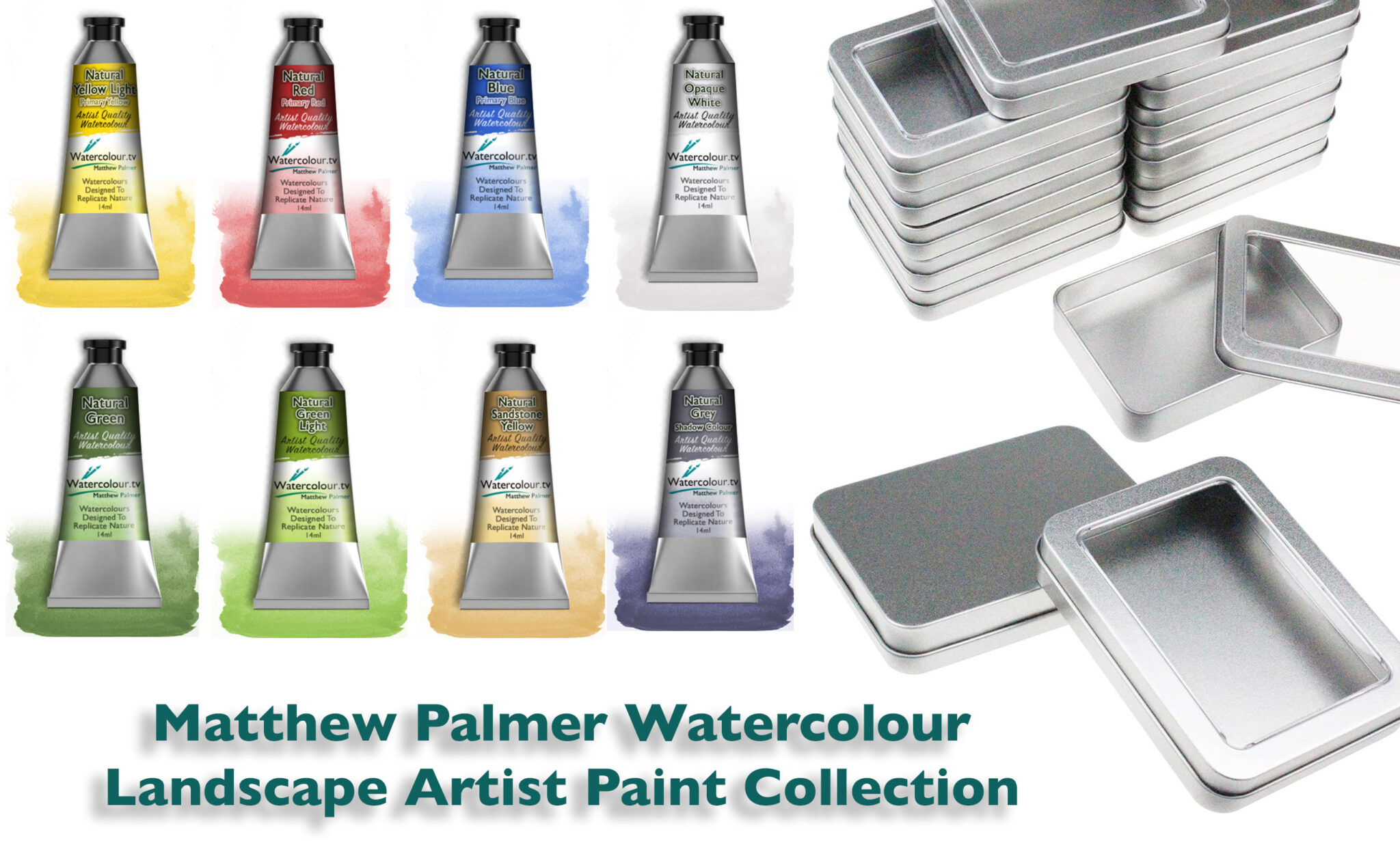 Matthew Palmer Watercolour Landscape Artist Paint Collection ...